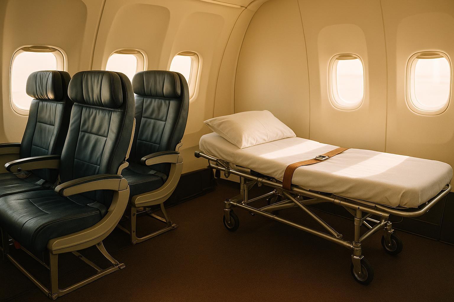 Are airline stretchers available for long-distance flights? | Jet ...