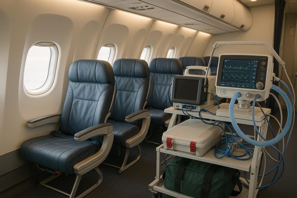 How do long-distance patient transport services handle fragile or ...